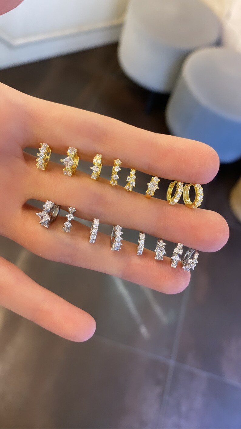 Huggie Hoop Piercing Mini Hoop Piercing Tragus Hoop Piercing - Etsy