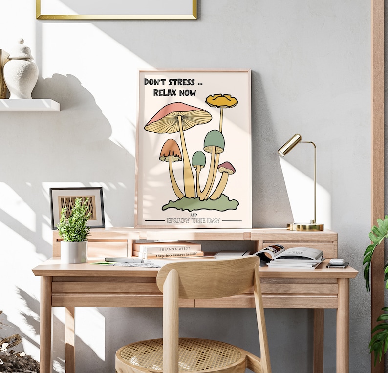 Retro Mental Health Poster, Feelings Poster, Therapy, Counseling Office ...