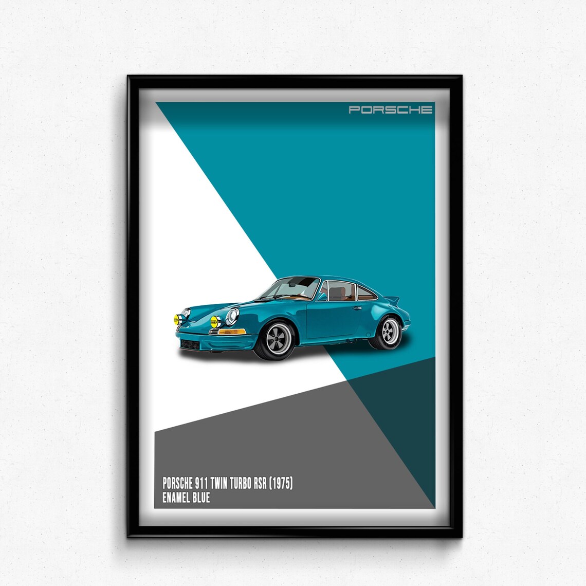 Porsche 911 RSR Poster Digital Download PNG - Etsy