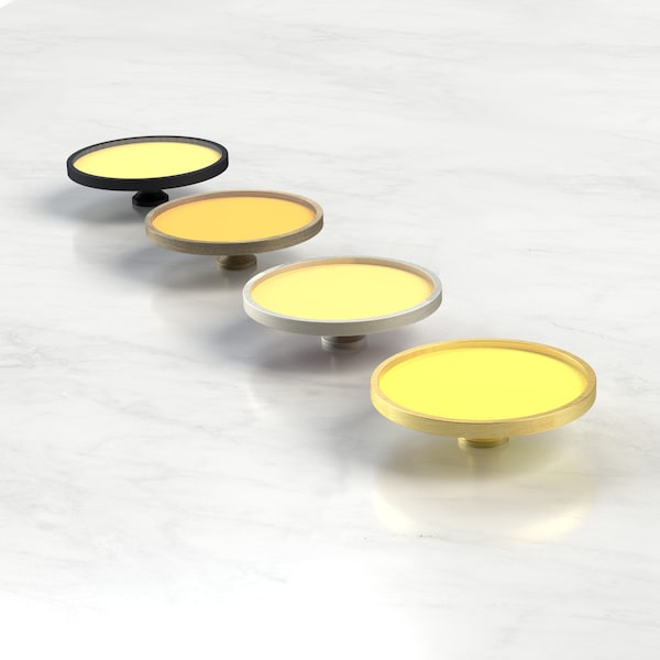 Yellow Knobs - Etsy UK