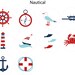 Large Nautical Sea Boat Themed Cabinet Drawer Door Cupboard Knob Handle ...