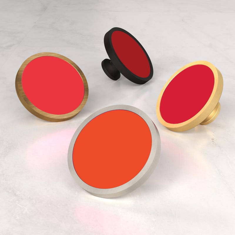 Red Knobs - Etsy