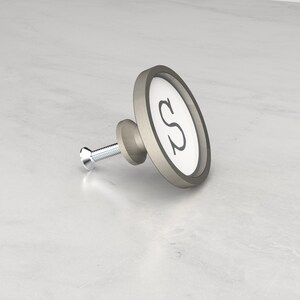 Typewriter Style Alphabet Letter and Number Cupboard Drawer Door ...