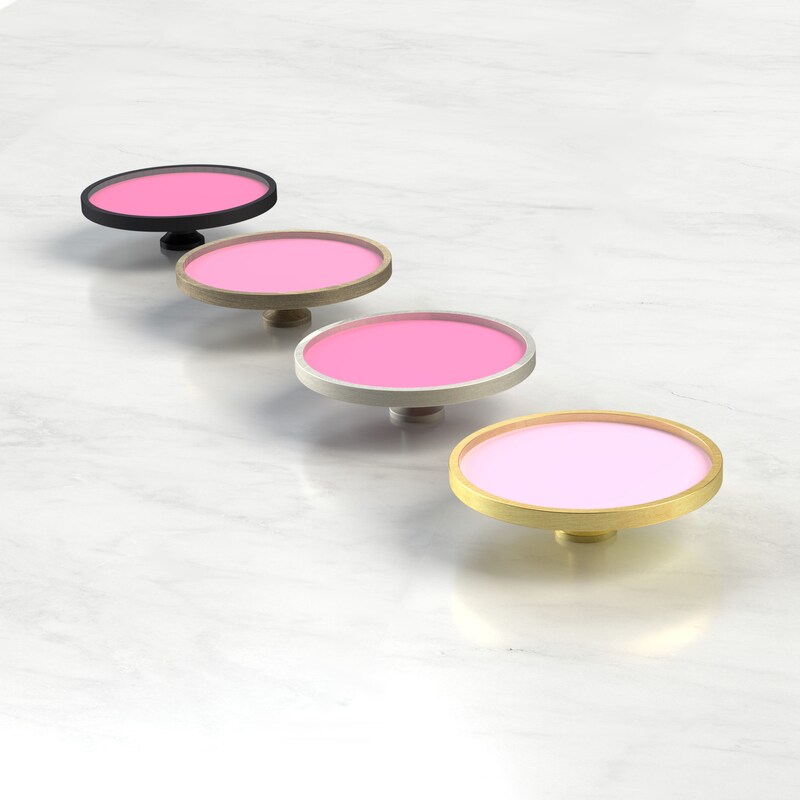Pink Drawer Knobs - Etsy