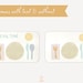 Printable Montessori Placemat, Learn to Set the Table, Montessori ...