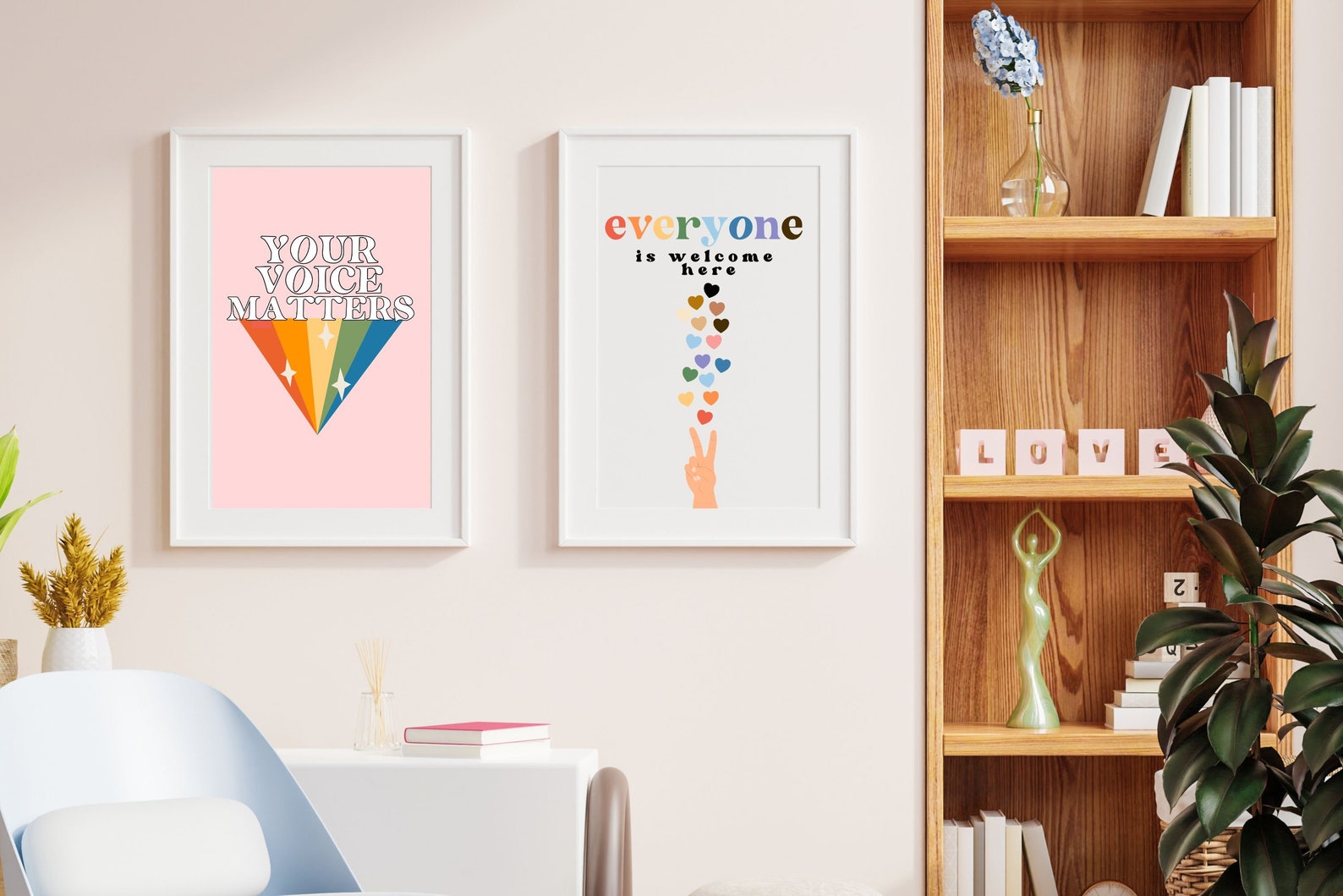 Set of Inlcusion Posters, 10 Diversity Prints, Inclusive Classroom ...