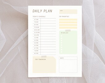 Digital Daily Planner, to Do List Planner to Stay Organized - Etsy