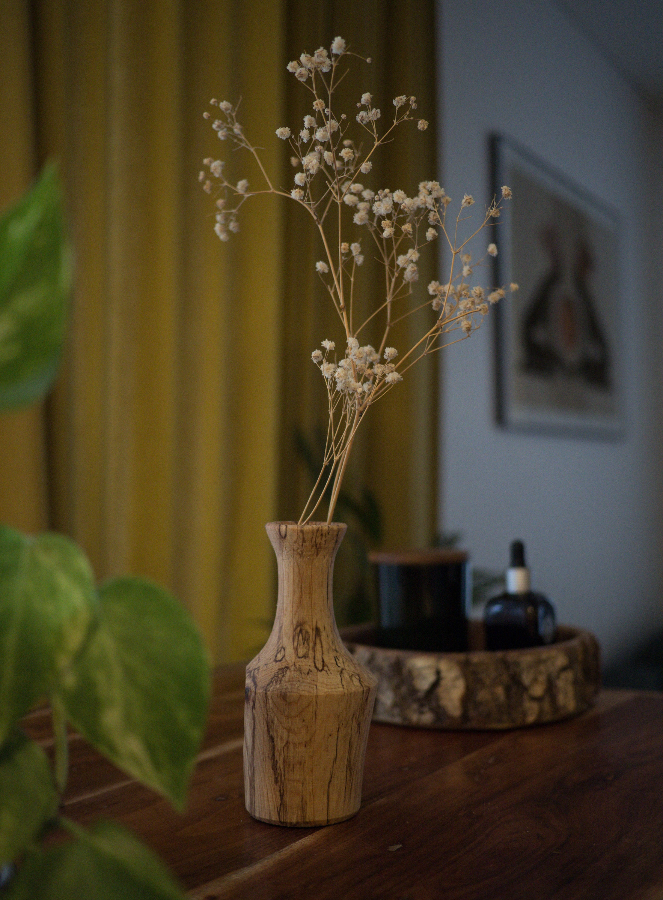 Handmade Wooden Vase | Flower Vase | Home Decor | Minimalist Vase - Etsy