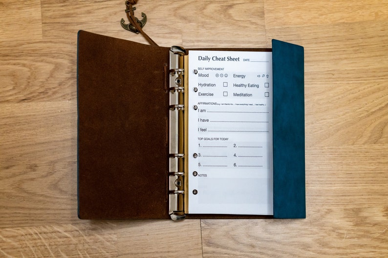 Printable Daily Cheat Sheet for Personal Planner Personal - Etsy