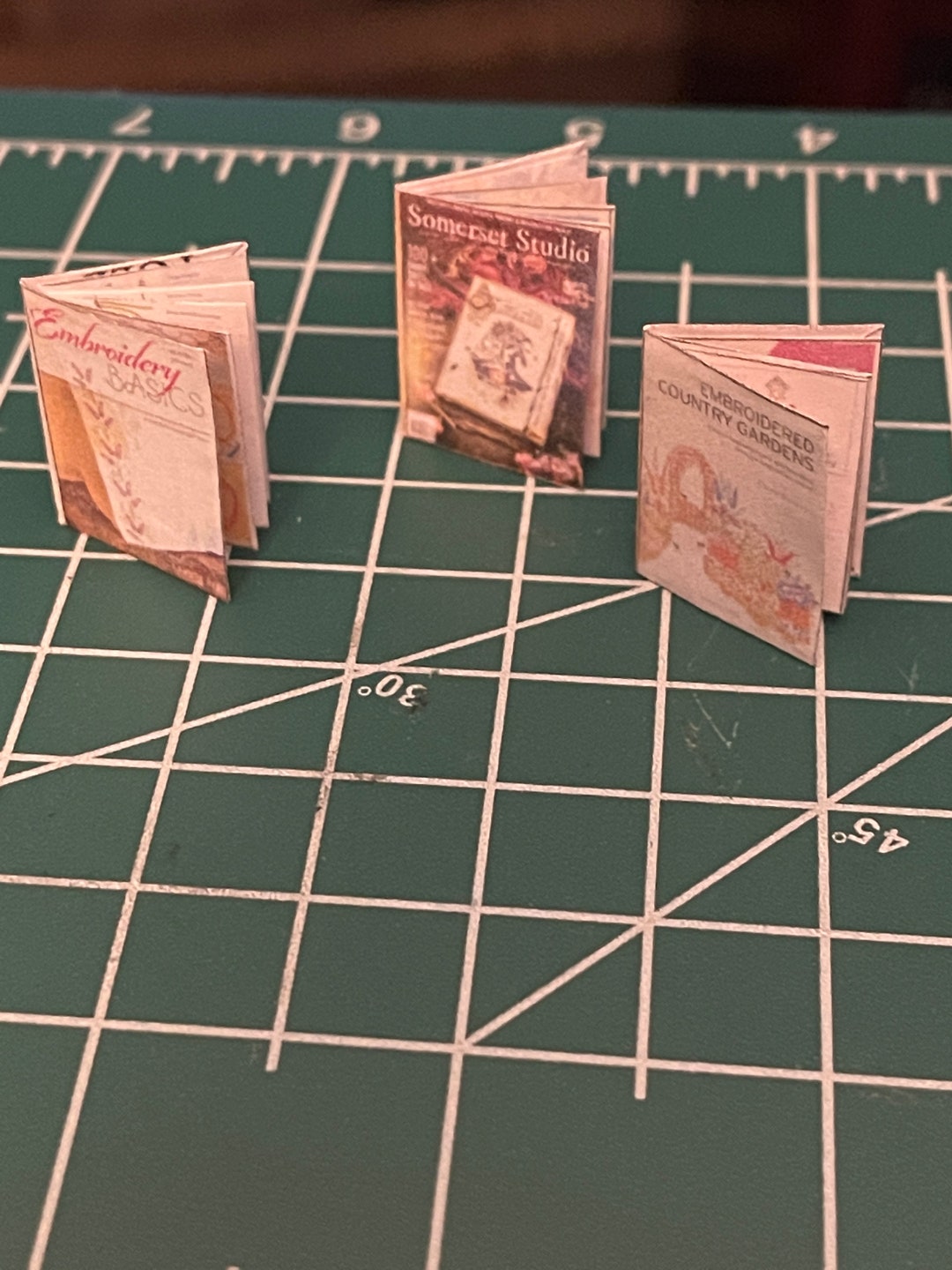 Miniature Bundle 10 Magazines, Craft, Art, Activity Bundle 1:12th Scale ...