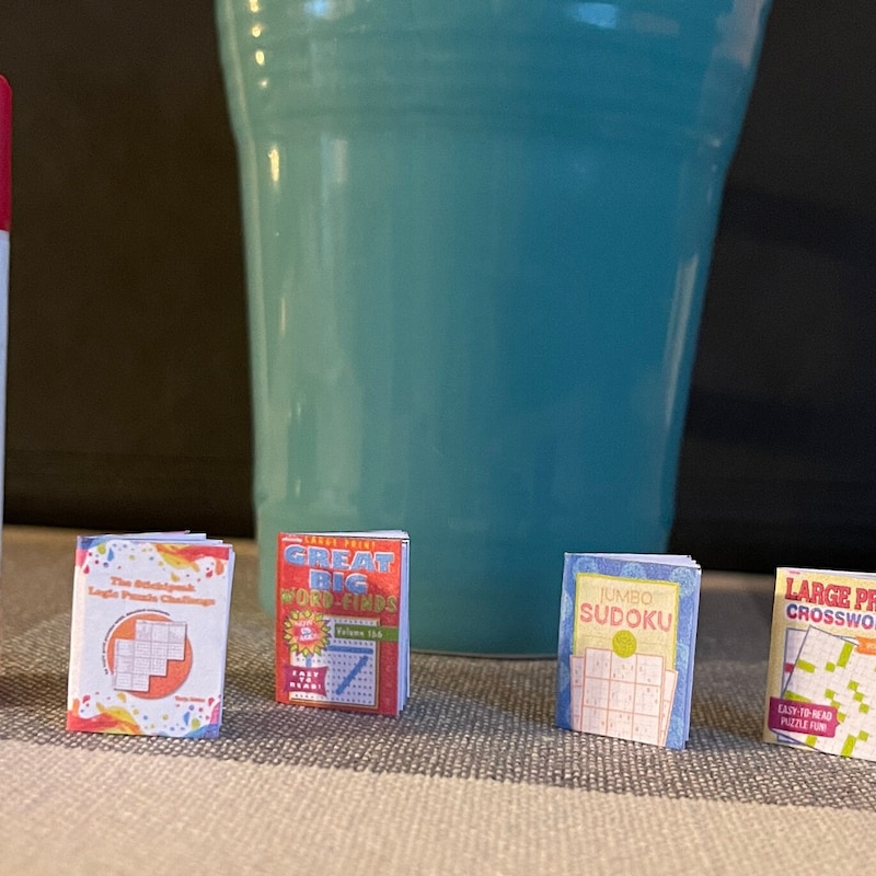 Scale 1:12 Magazines - Etsy