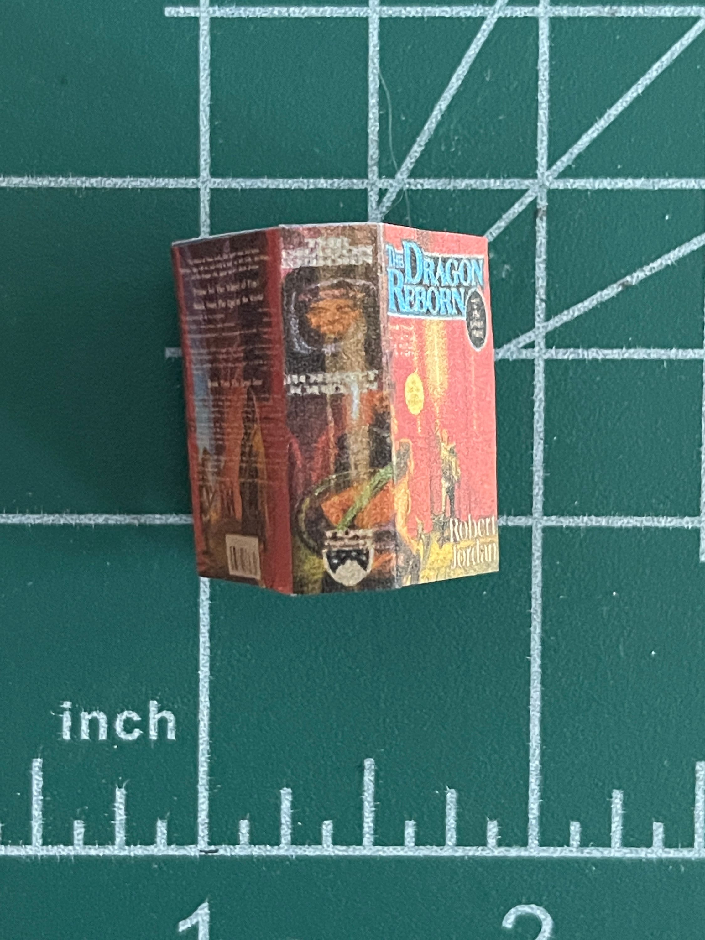 Miniature the Dragon Reborn Book 3 WOT With Inside Pages. 1:12 - Etsy