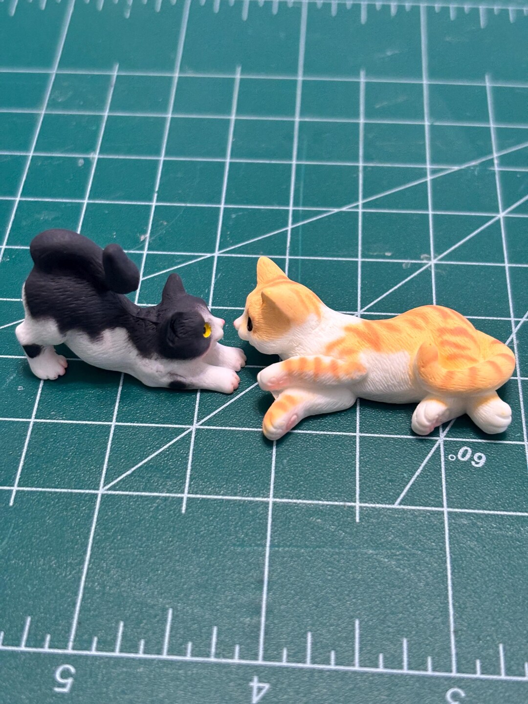 12th Scale Cat Kitten Miniature Cat Kitten Dollhouse Pet - Etsy
