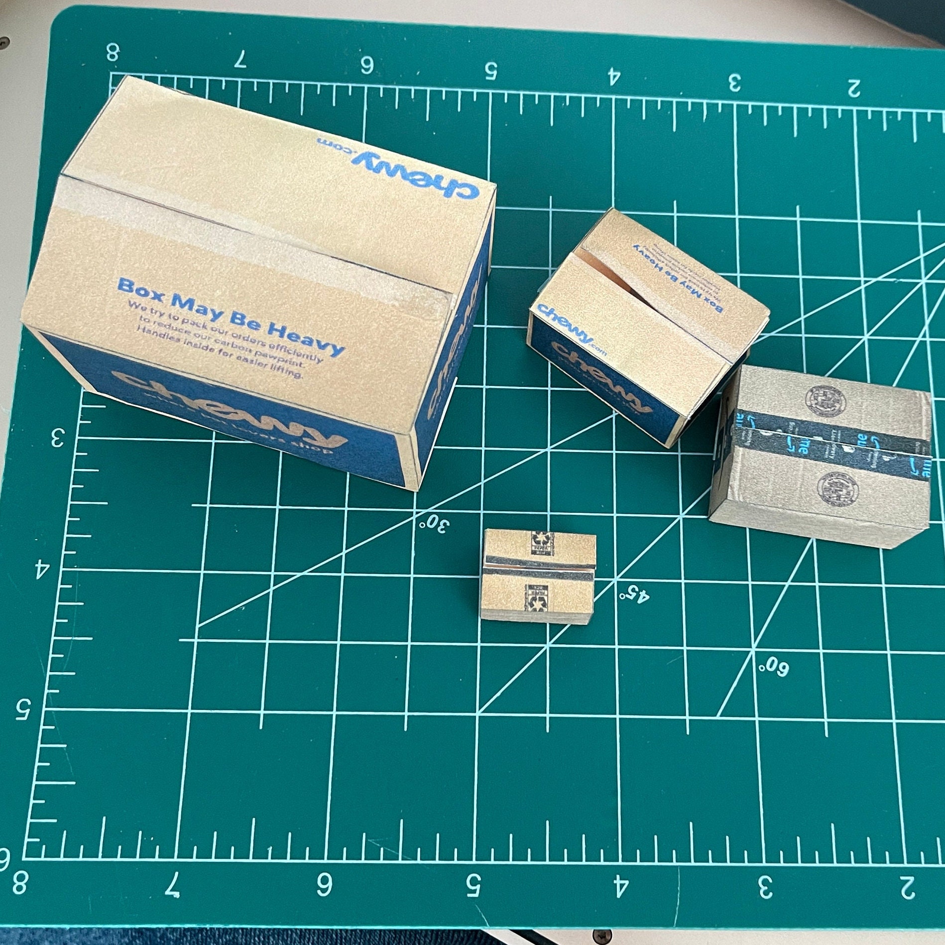 Miniature Packages Bundle Miniature Pet Supplies 1:12 Scale Shipping ...