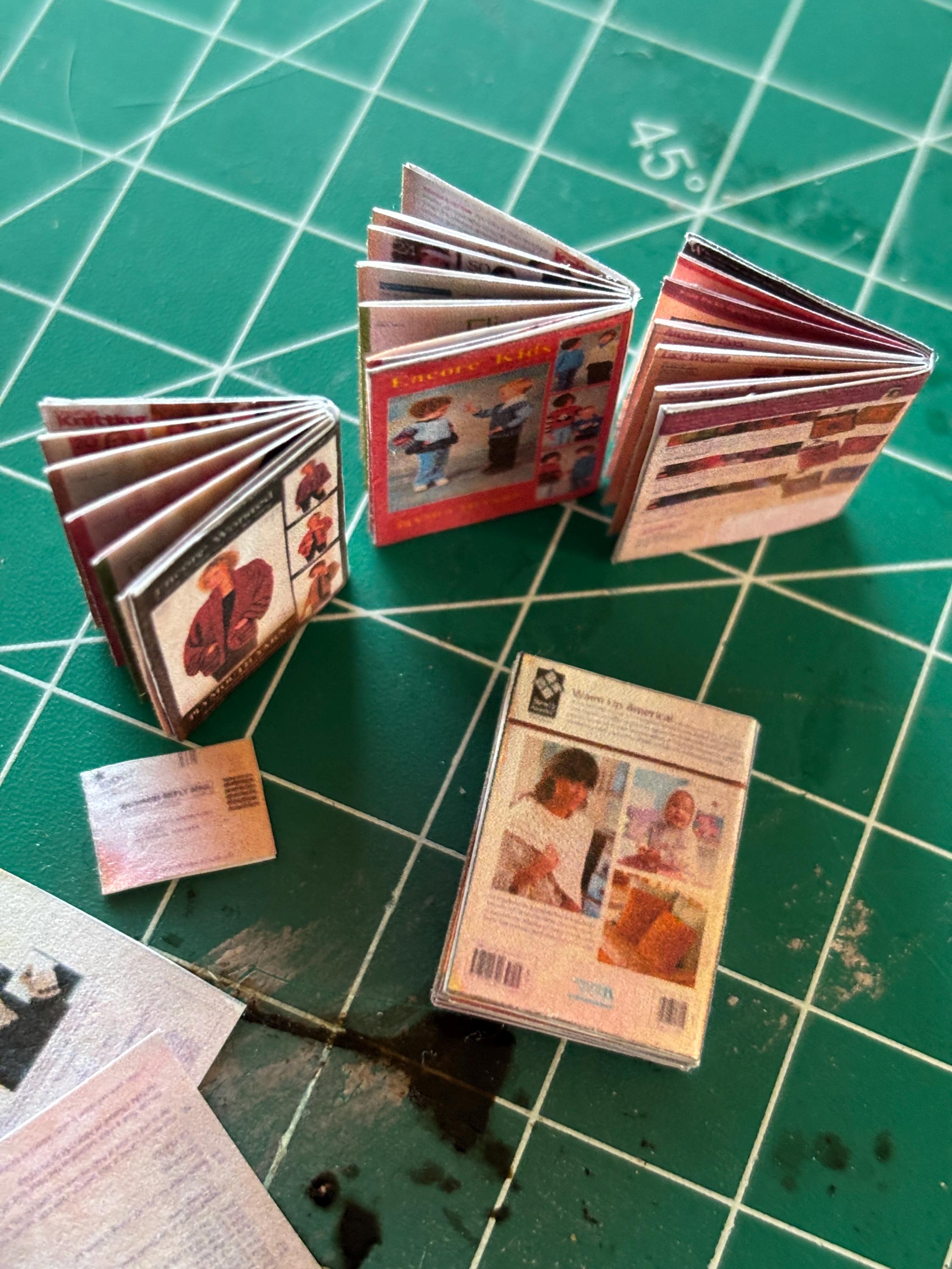 Miniature Sewing Patterns 1:12th Scale Sewing Pattern Sleeve and ...