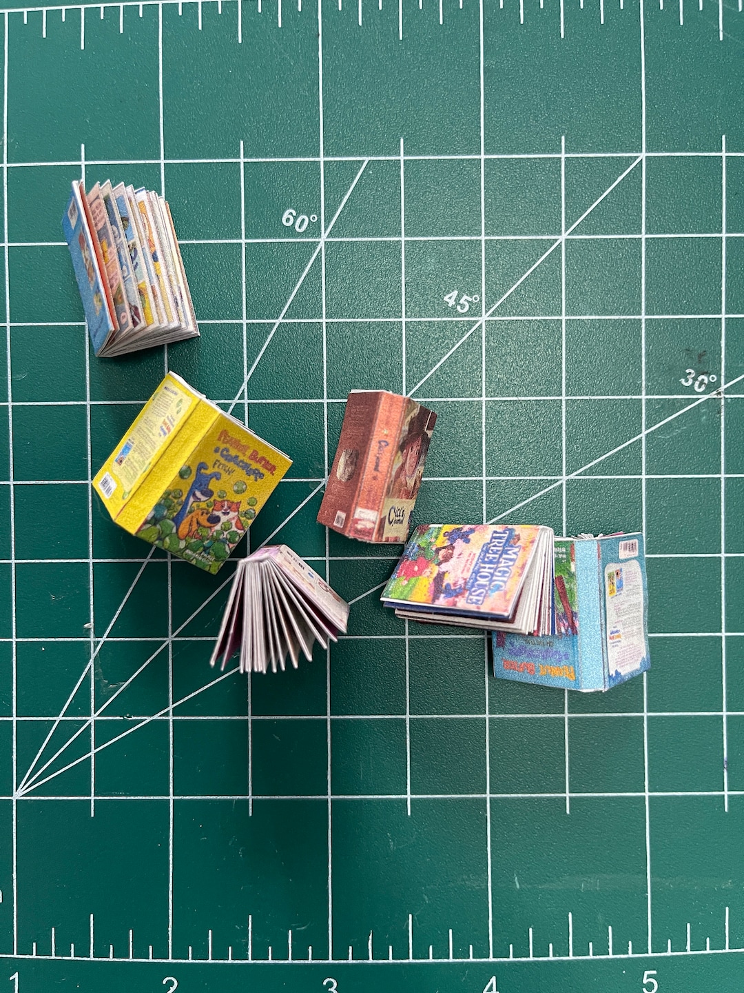 1:12th Scale Miniature Graphic Novels Kids Comic Book Novel - Etsy