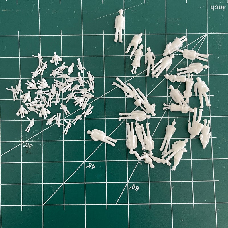 Plastic Miniature People - Etsy