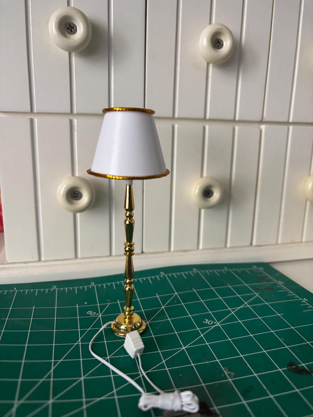 12th Scale Real Floor Lamp - Working Miniature Lamp - Etsy