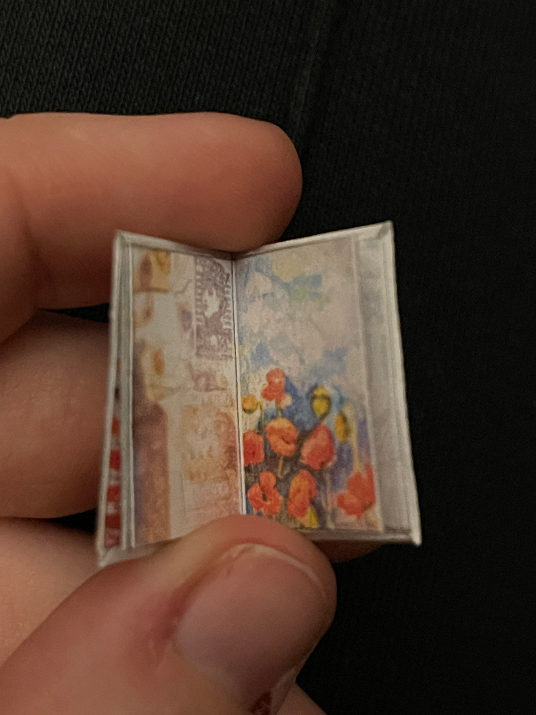 Miniature Magazines Embroidery and Paper Art Magazines 1:12th Scale ...