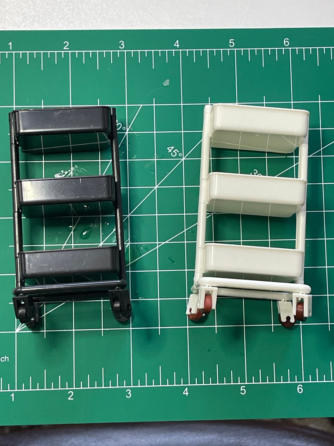 12th Scale Miniature Craft Cart 3 Tier - Etsy