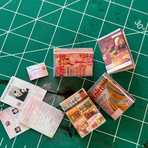 Miniature Sewing Patterns 1:12th Scale Sewing Pattern Sleeve and ...