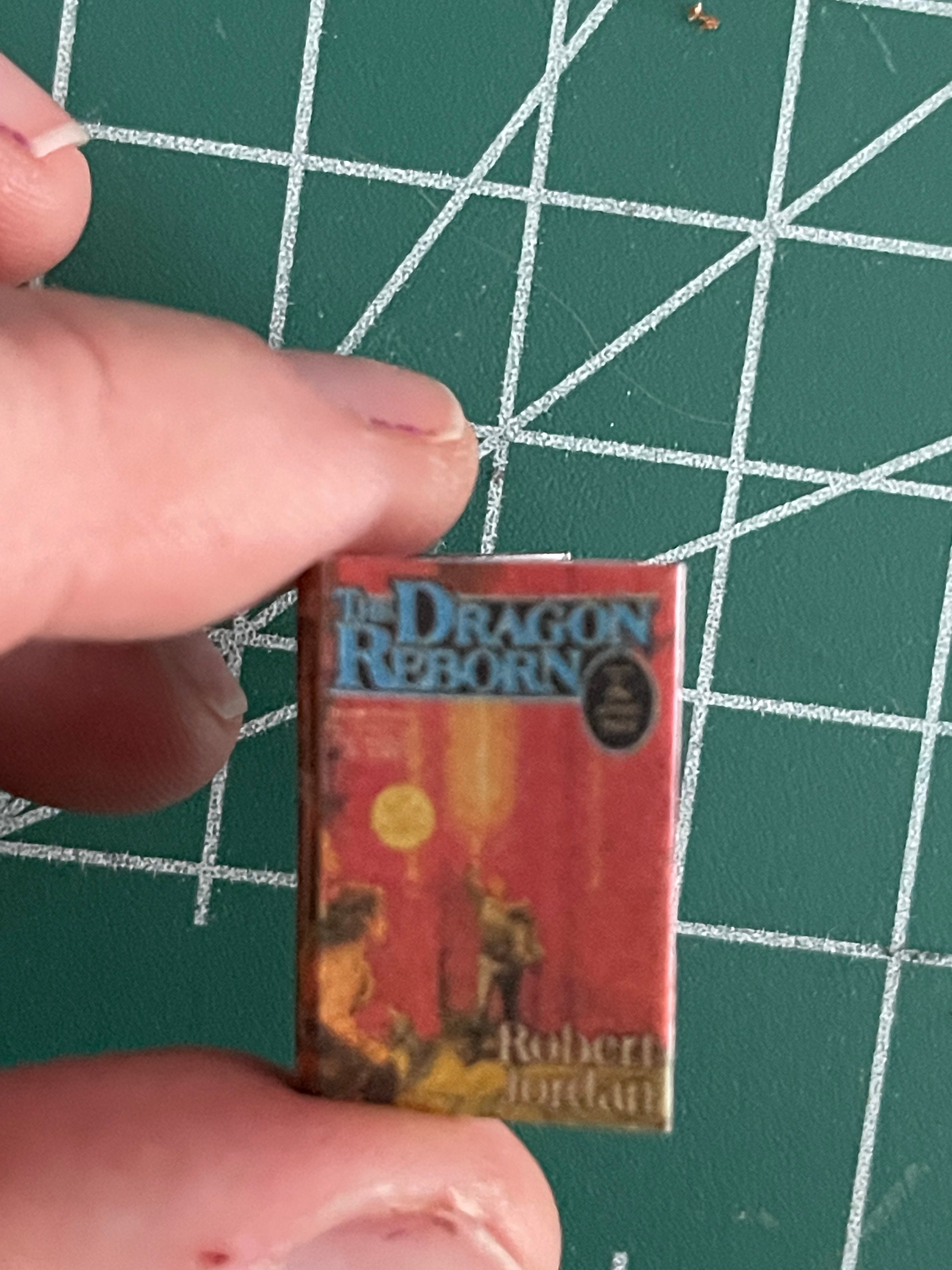 Miniature the Dragon Reborn Book 3 WOT With Inside Pages. 1:12 - Etsy