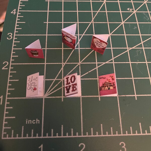 Mini Valentine Cards - Etsy