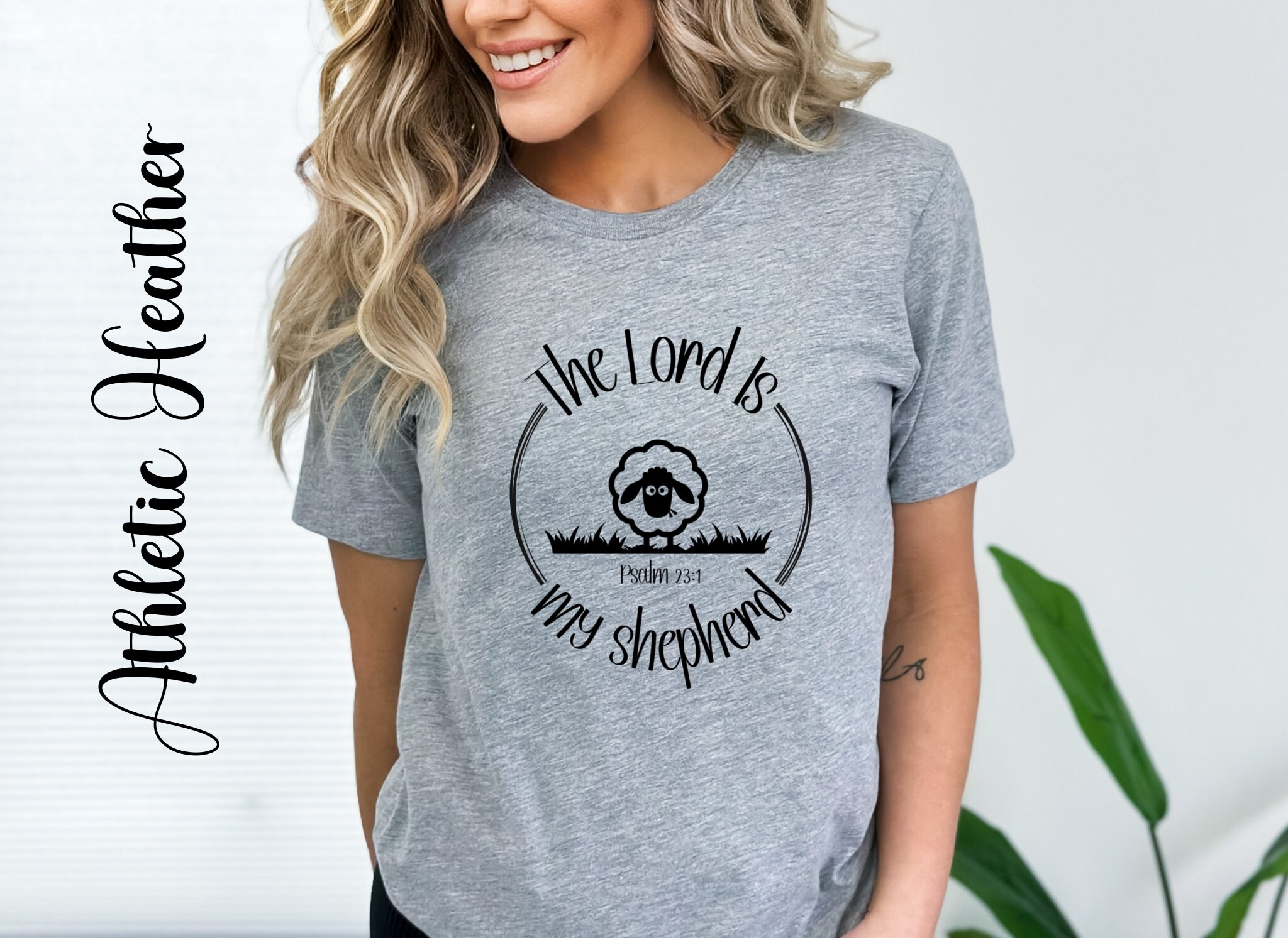 The Lord is My Shepherd T-shirt Faith T-shirt Bible Verse T-shirt Psalm ...