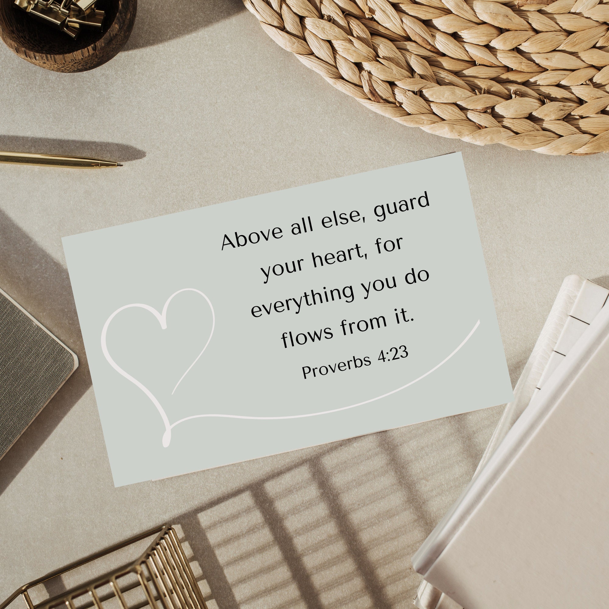 16 SCRIPTURE CARDS, Scripture Memorization Cards, Bible Verse ...