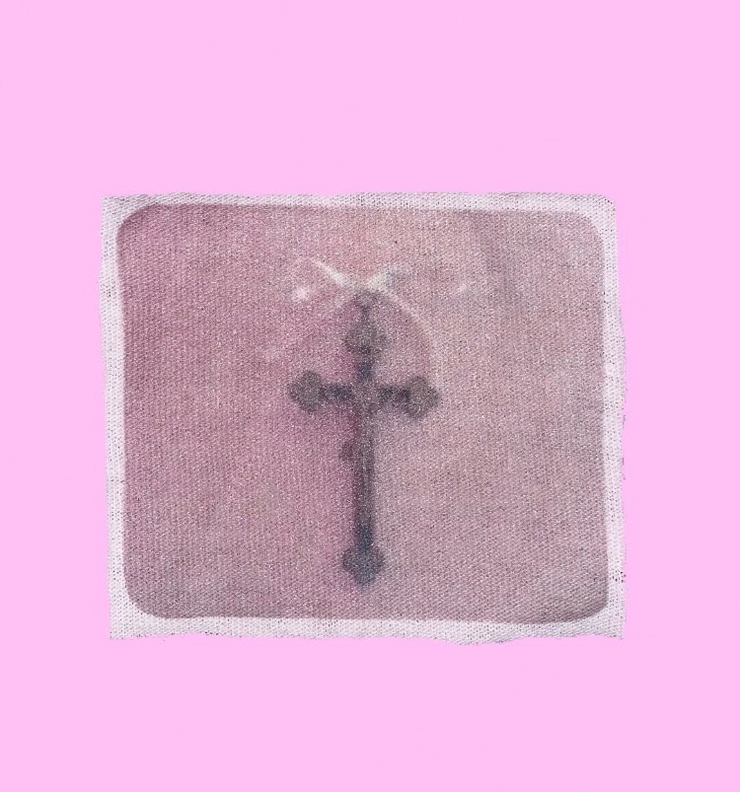 Crucifix Patch - Etsy