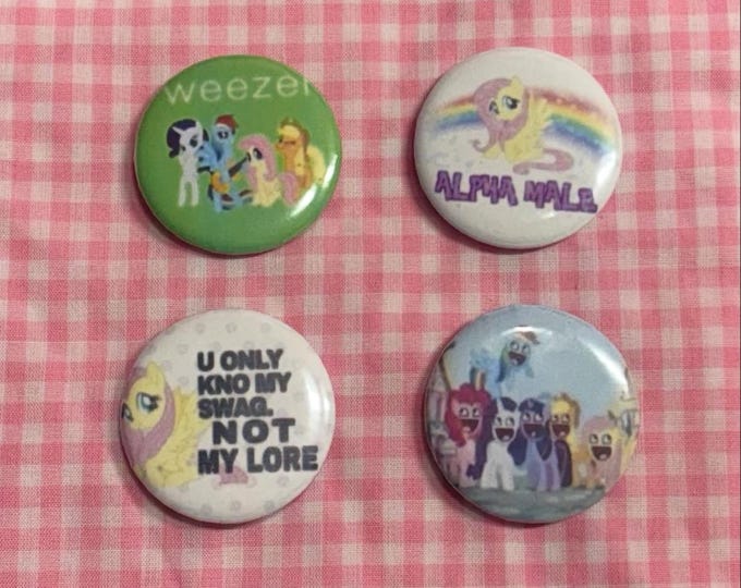 MLP Button Pack - Etsy