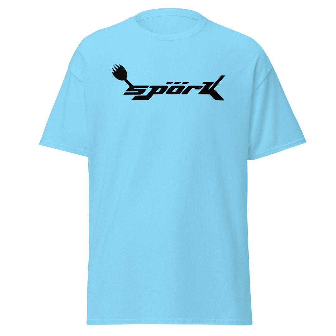 Eep Spork Parody Classic Logo Tee Shirt Cool Techno Dance Rave Fest ...