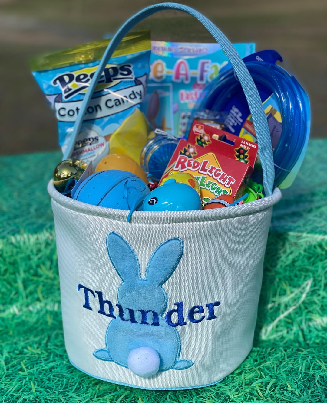 Embroidered Easter Baskets That Make the Perfect Gift for a Girl or a ...