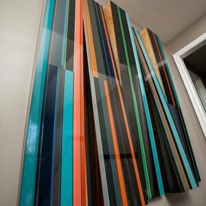 Large Hand Made Hand Painted 3D Wall Art - Etsy