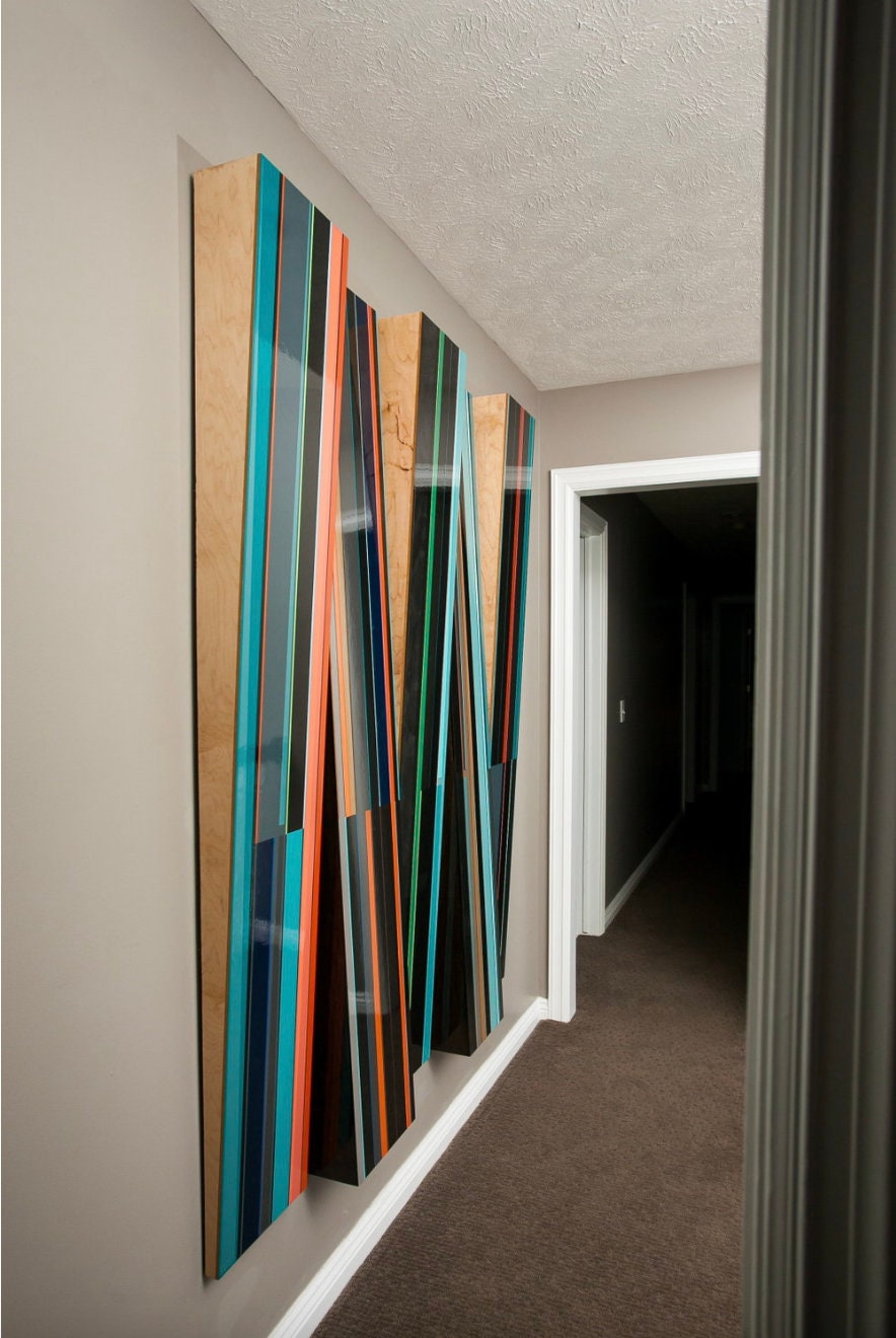 Large Hand Made Hand Painted 3D Wall Art - Etsy