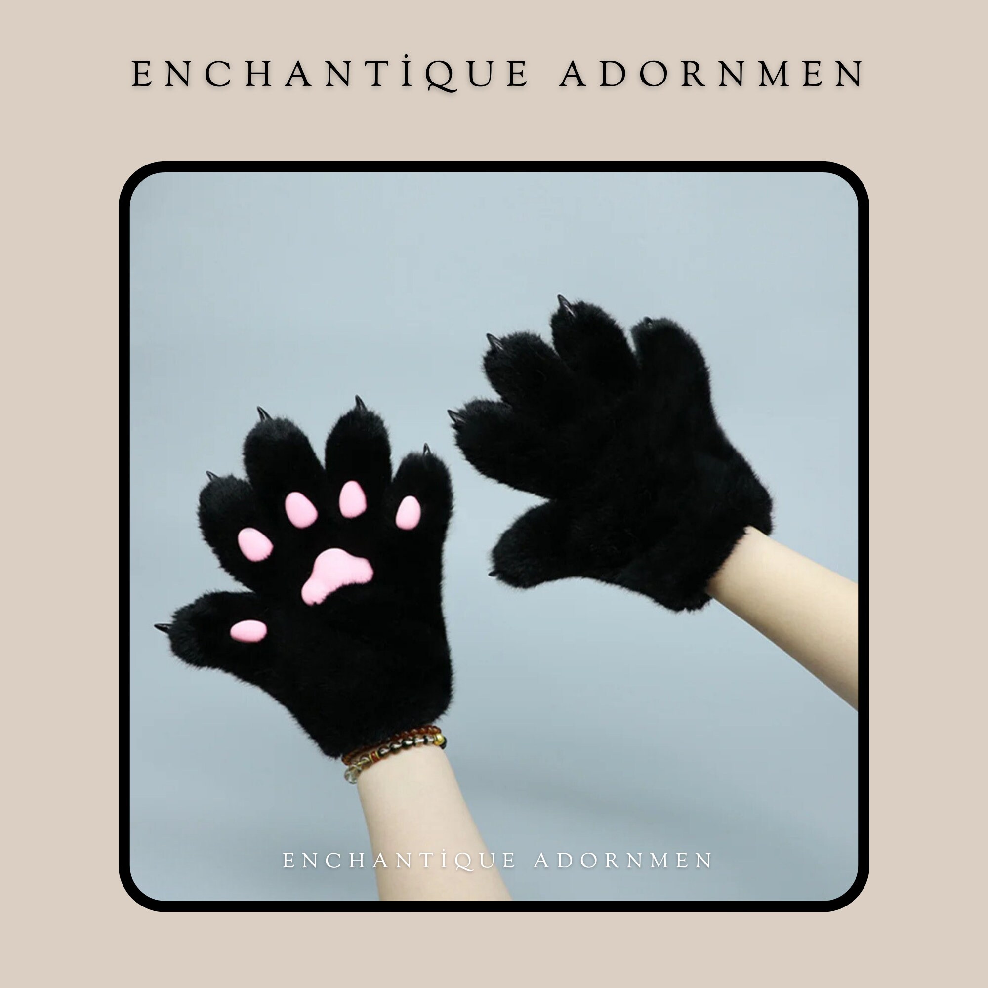 Fursuit Cosplay Paw Head Base Furry Kigurumi Cat Rabbit Doll Beast Mask ...