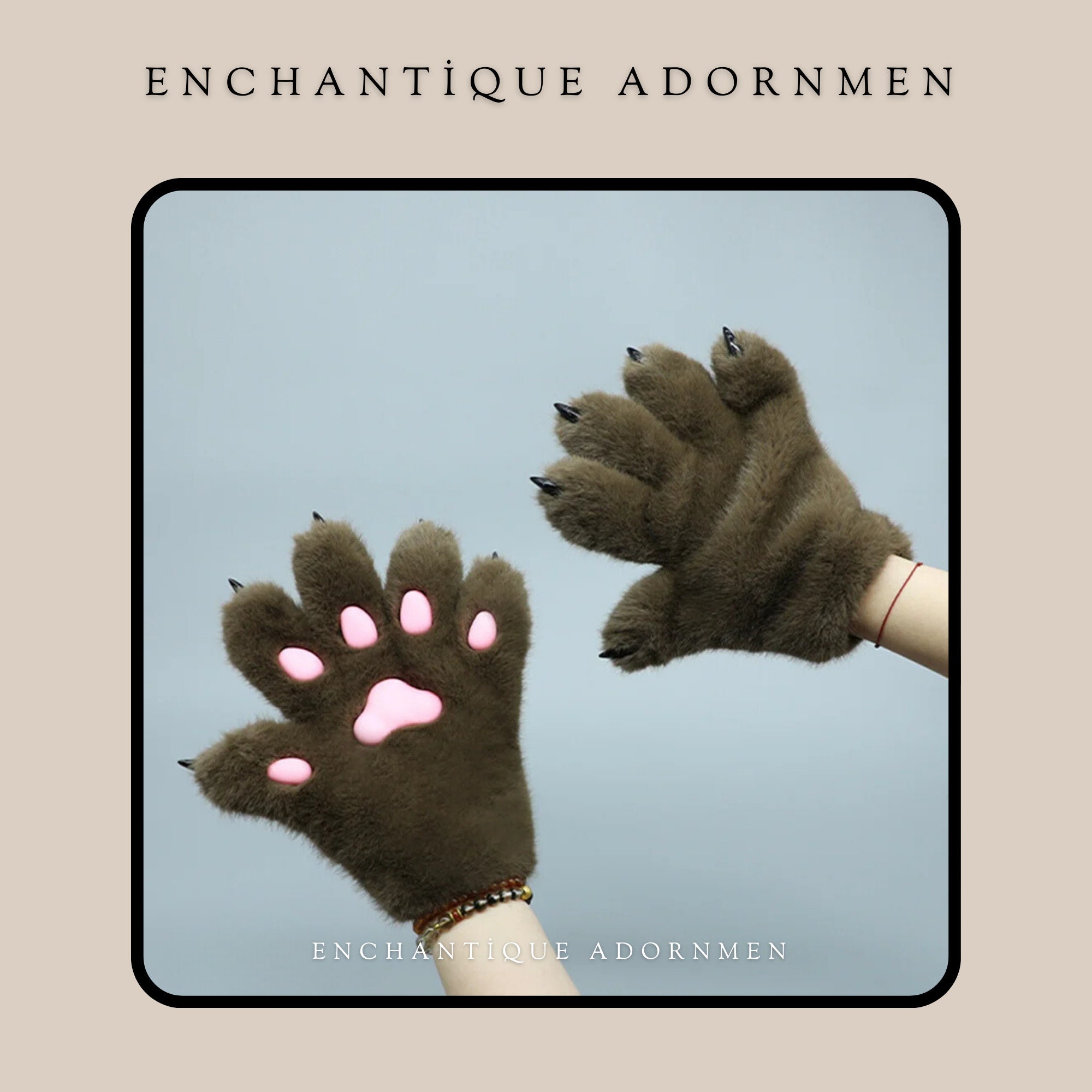 Fursuit Cosplay Paw Head Base Furry Kigurumi Cat Rabbit Doll Beast Mask ...