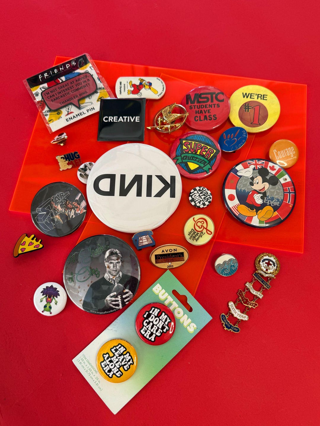 Upcycled Pin and Button Bundle – 25 Vintage, Modern, and Mirror Pins - Etsy