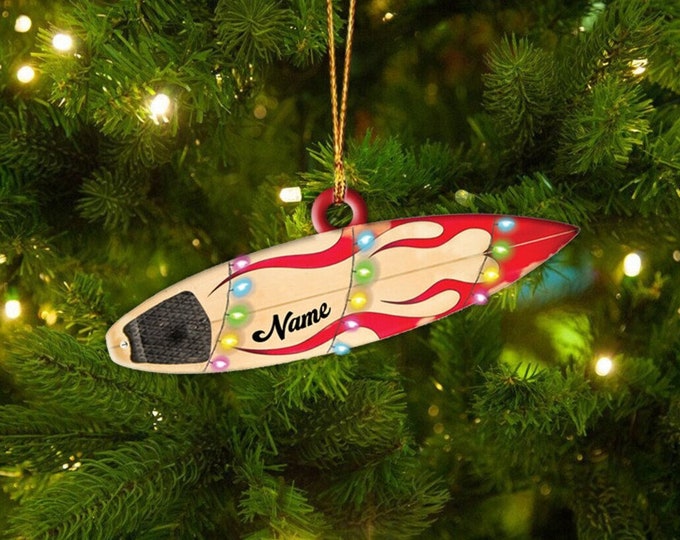 Surfboard Ornament Longboard - Etsy