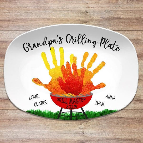 Grill Plate for Dad - Etsy