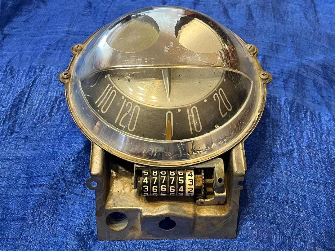 1958 Edsel Speedometer With Metal Housing - Etsy