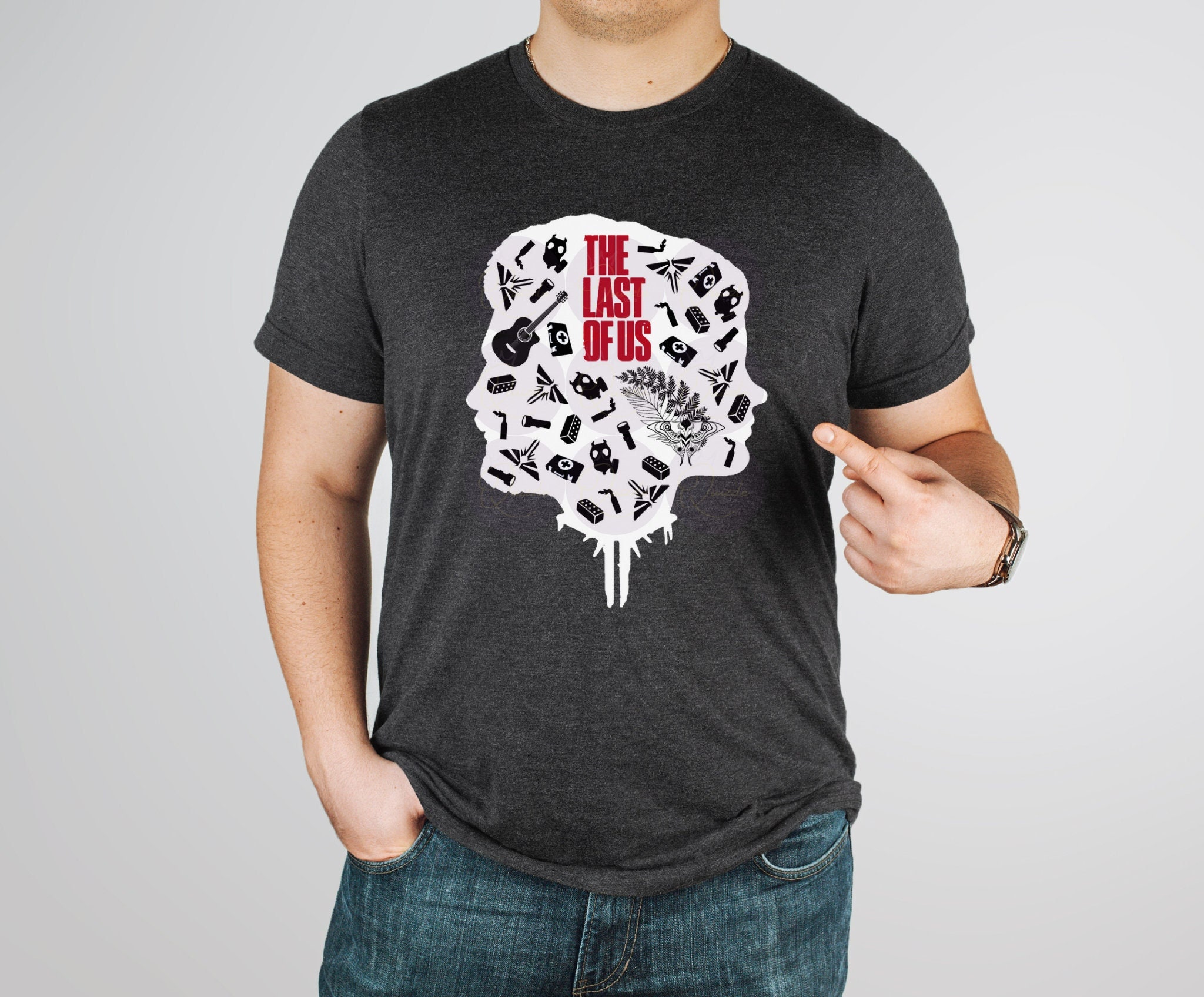 The Last of Us, Ellie and Joel, TLOU Shirt, Video Game Shirt - Etsy ...