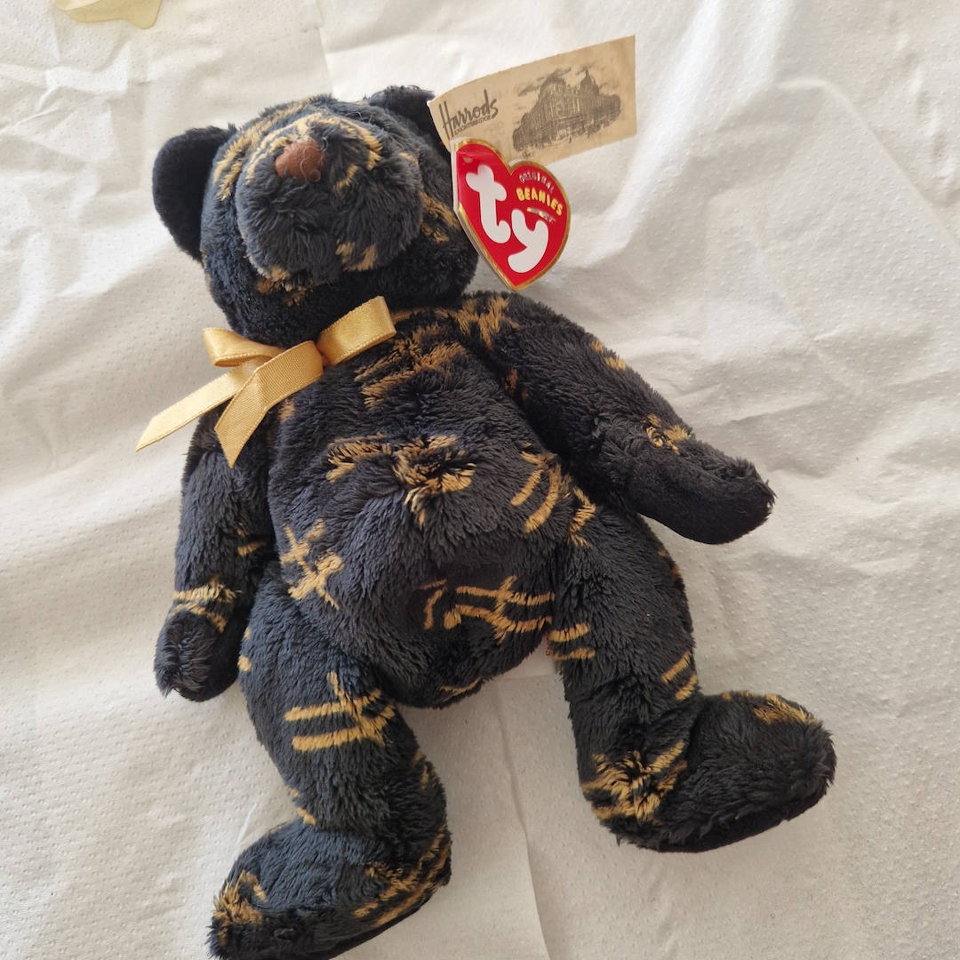 RARE Black Harrods Exclusive Starlight Ty Beanie Baby - Etsy