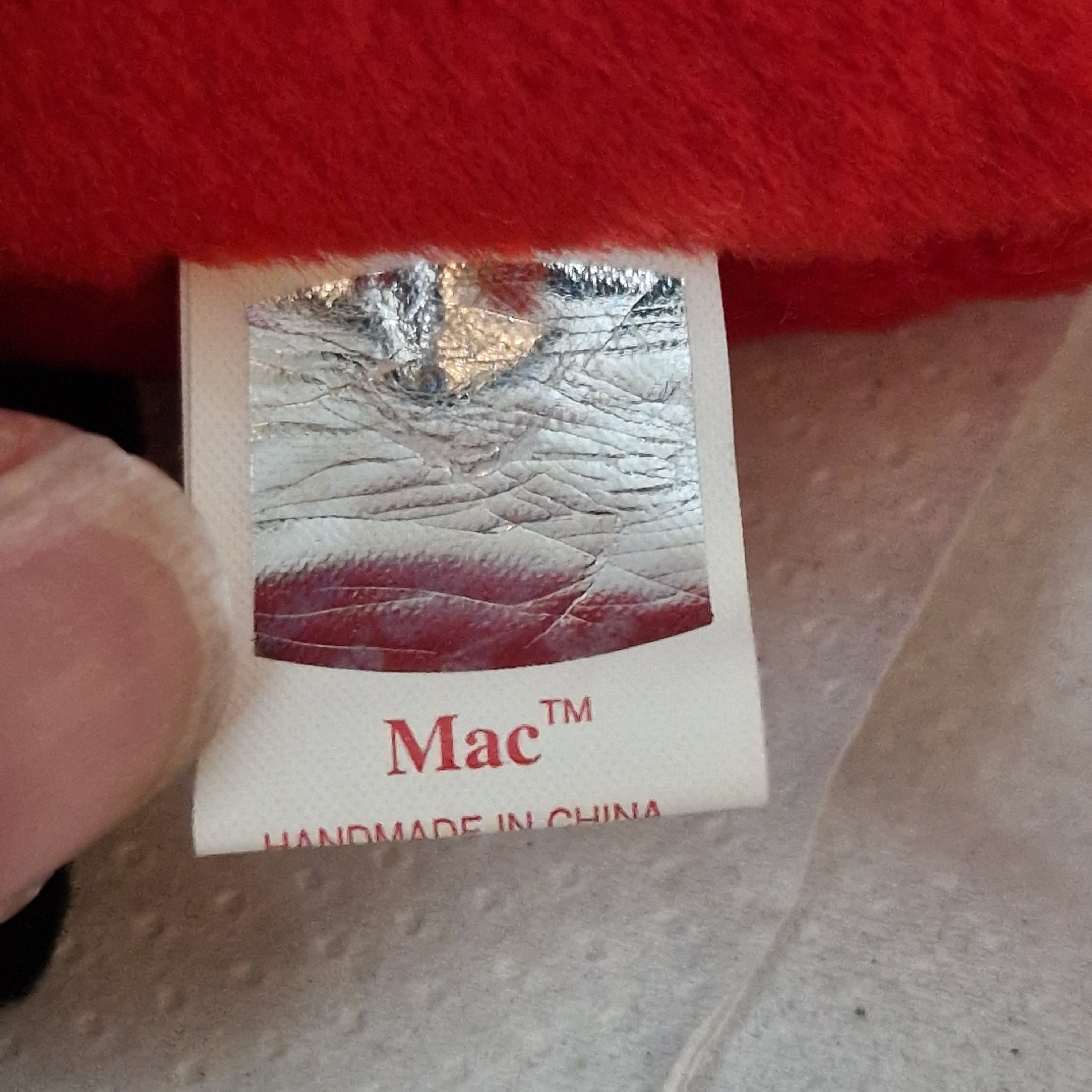 Very RARE Mac the Cardinal Ty Beanie Baby - Etsy