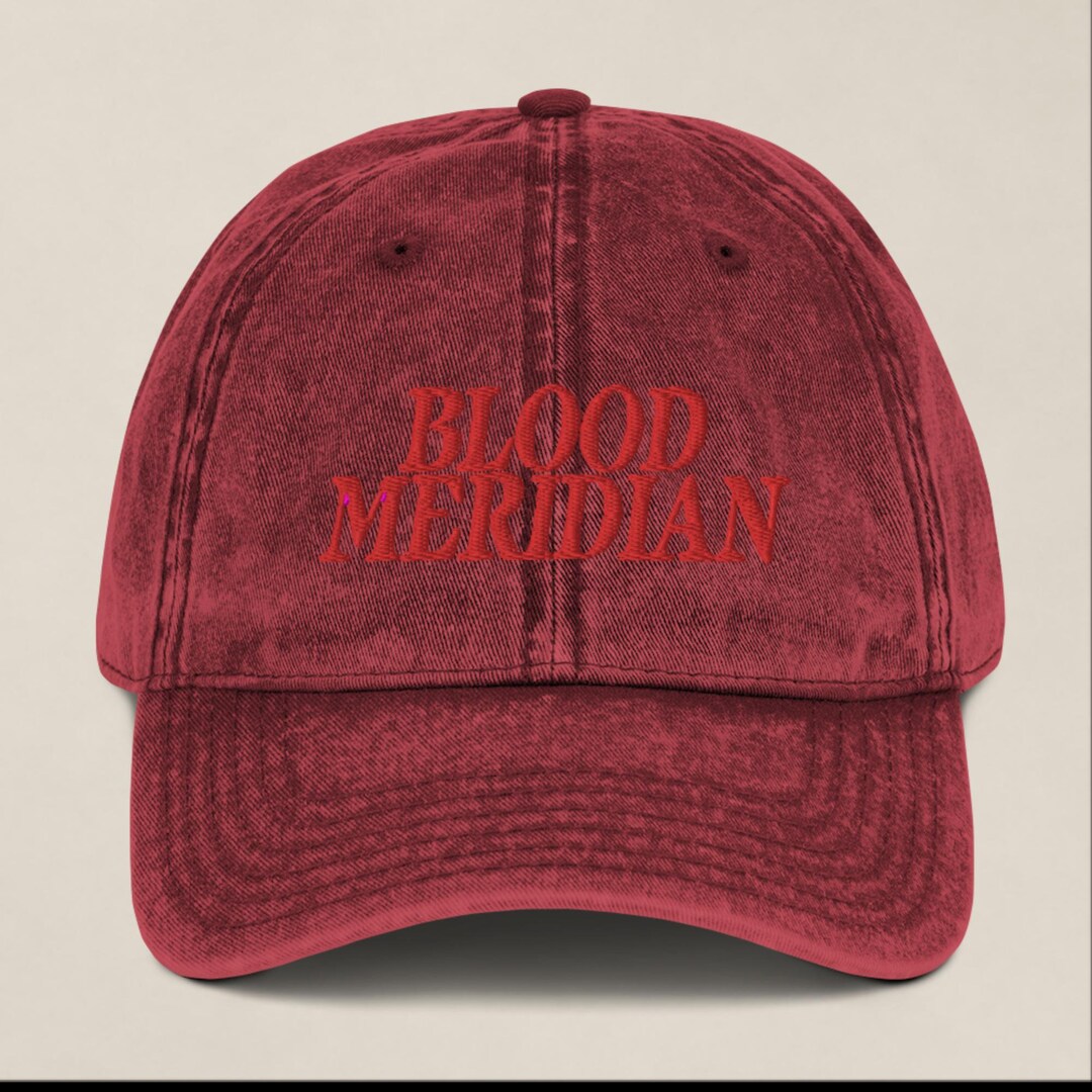 Blood Meridian Denim Hat - Etsy