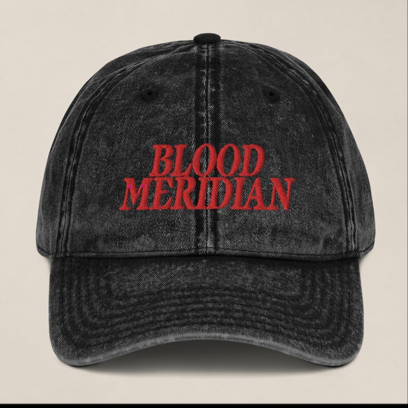 Blood Meridian Denim Hat - Etsy