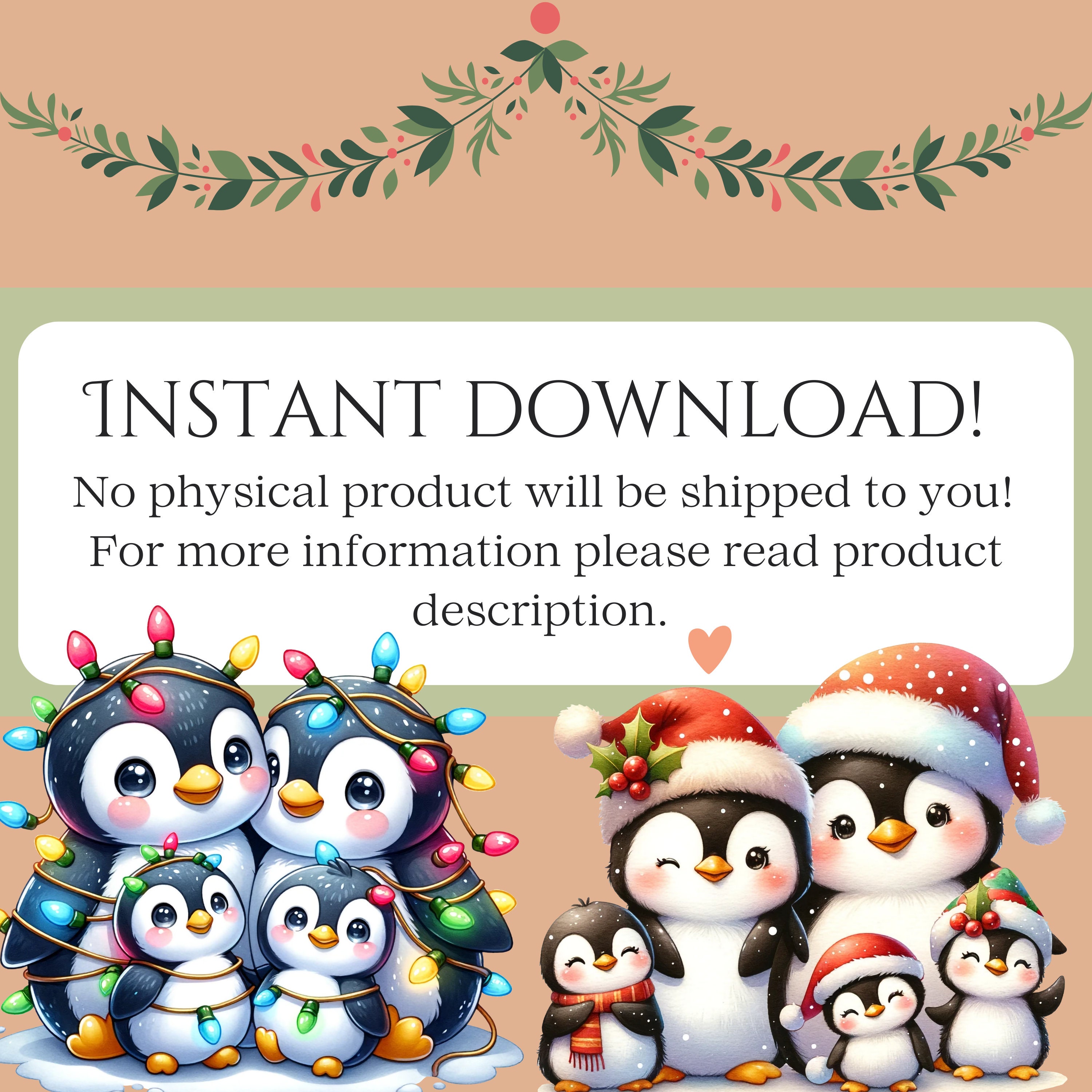 20 Watercolor Penguin Clipart Penguin Family Clipart Cliparts Bundle ...