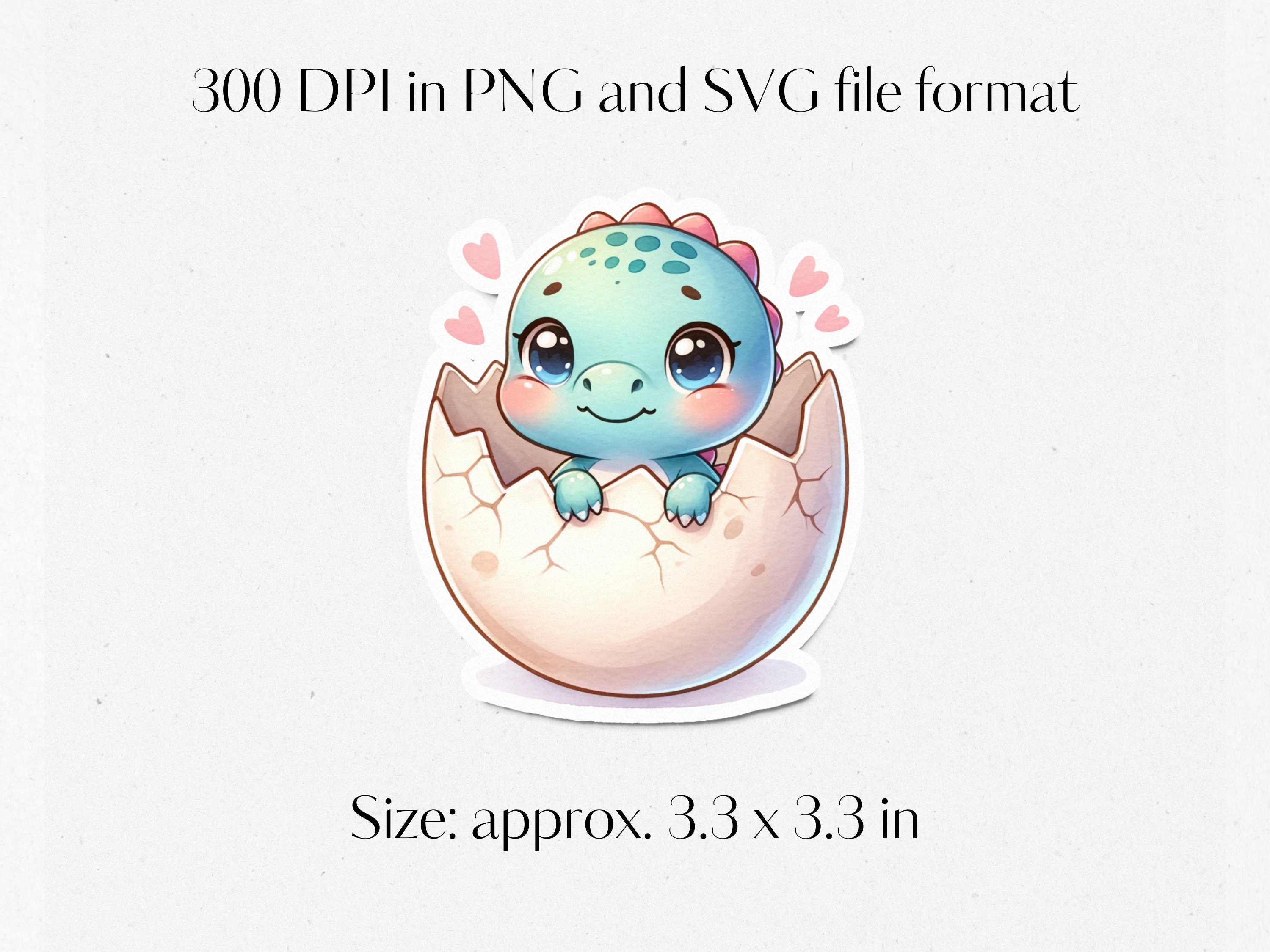 27 Cute Dinosaur Stickers Cricut Stickers Sticker PNG Bundle Printable ...