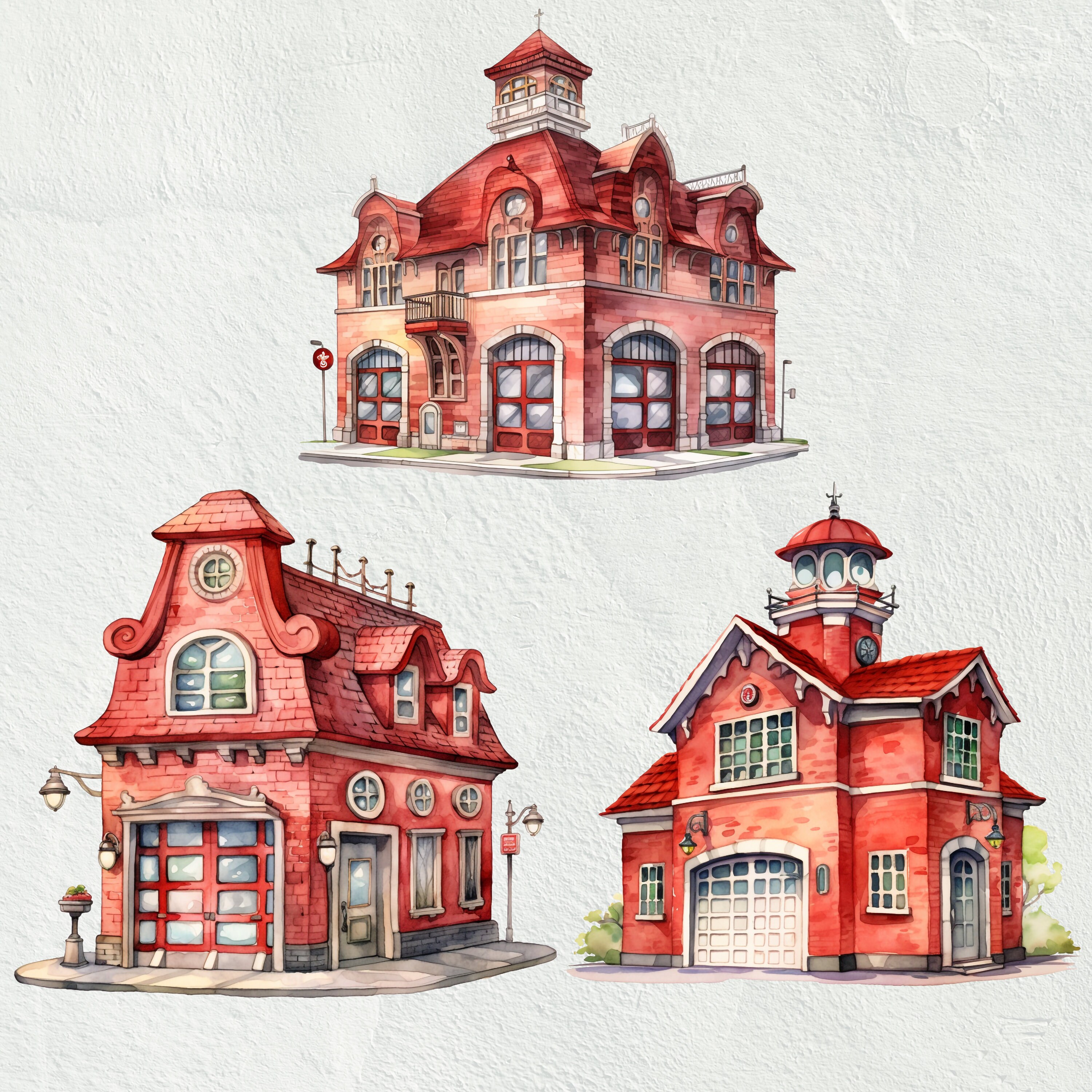 30 Fire Department Clipart PNG | Fire Station Clipart | Fire Fighter ...