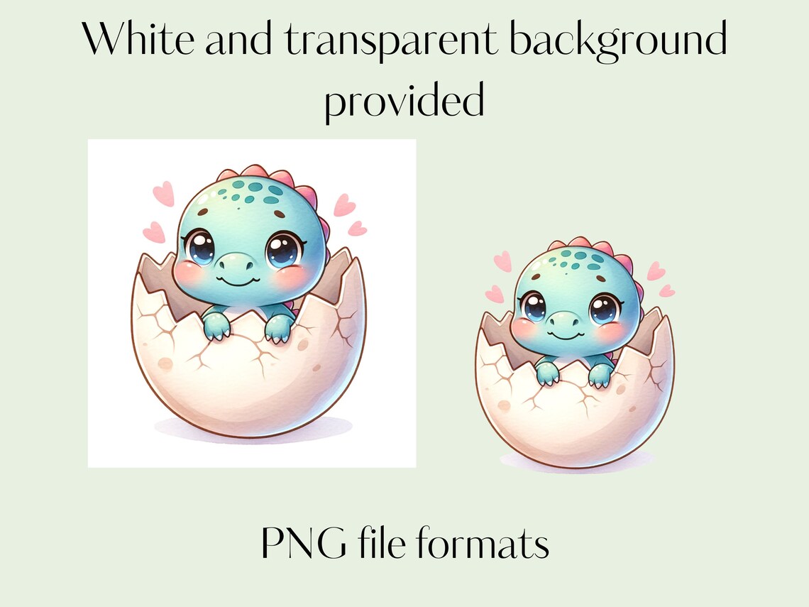 34 Cute Dinosaur Clipart Dinosaurs Clipart Dinosaur Egg - Etsy